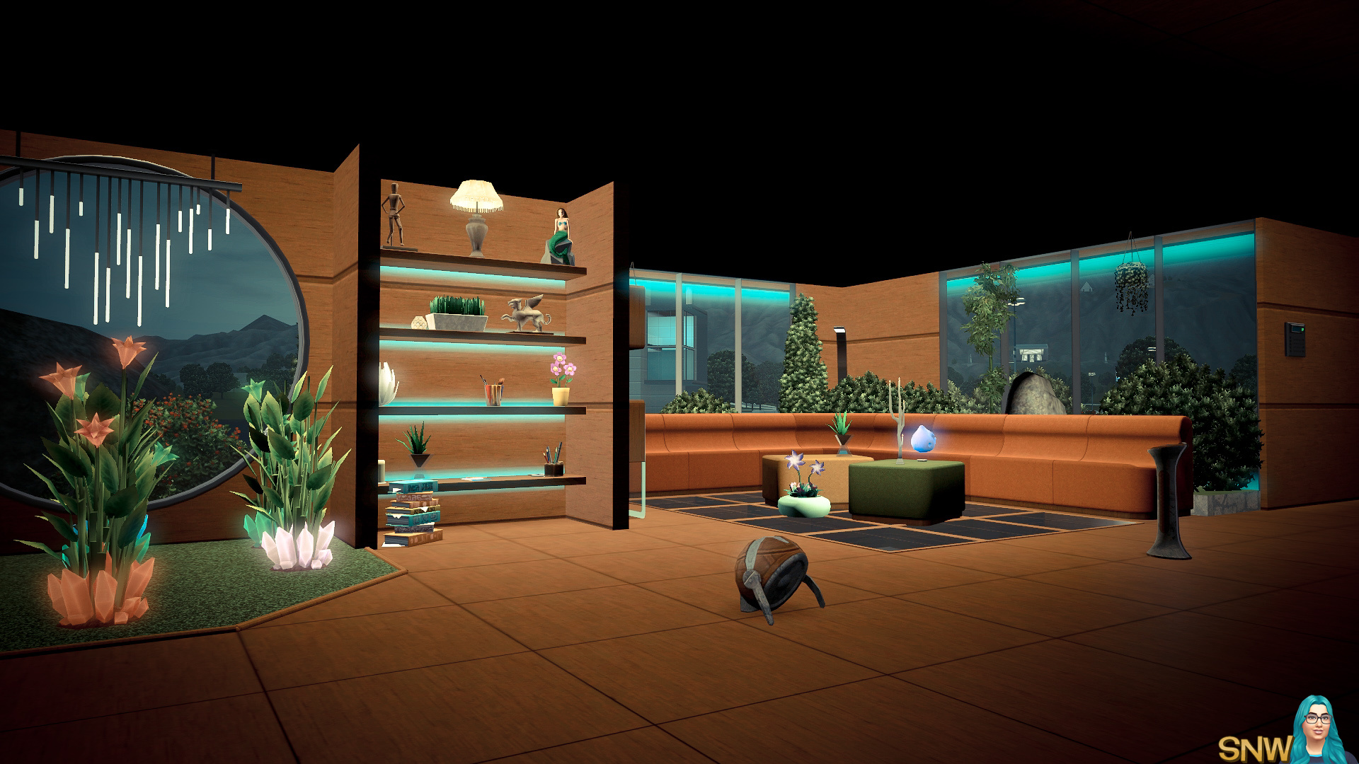 Futuristic Mid-Century Modern | SNW | MySimsNetwork.com