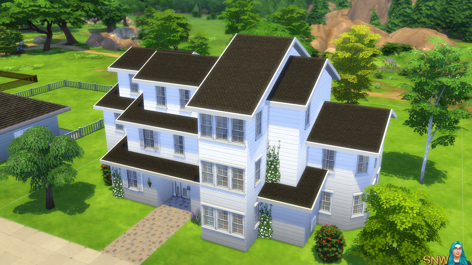 Clapboard Crush Siding Walls Set #1 Basic | SNW | MySimsNetwork.com