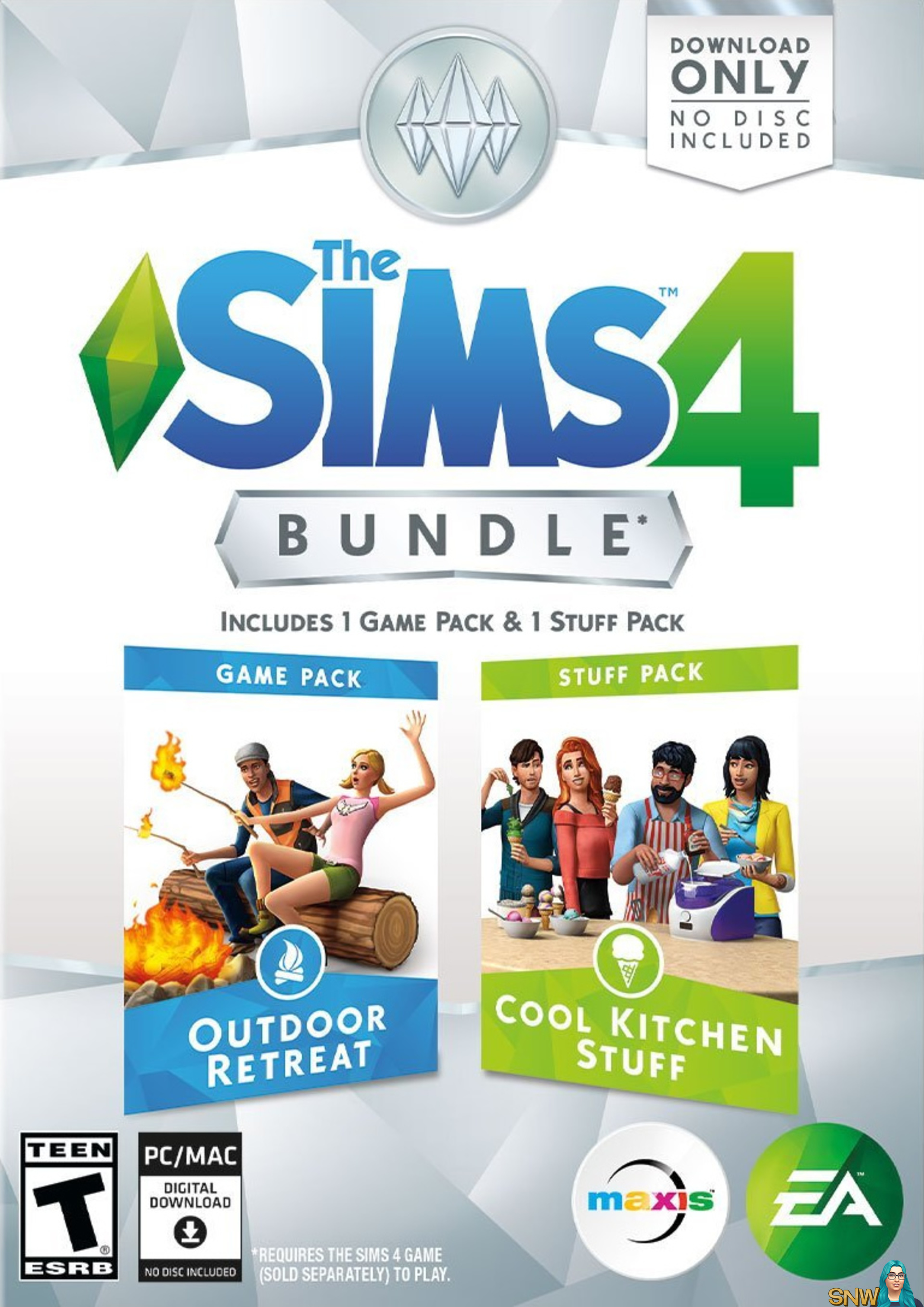 The Sims 4: Bundle Pack (Outdoor Retreat and Cool Kitchen Stuff) | SNW | MySimsNetwork.com