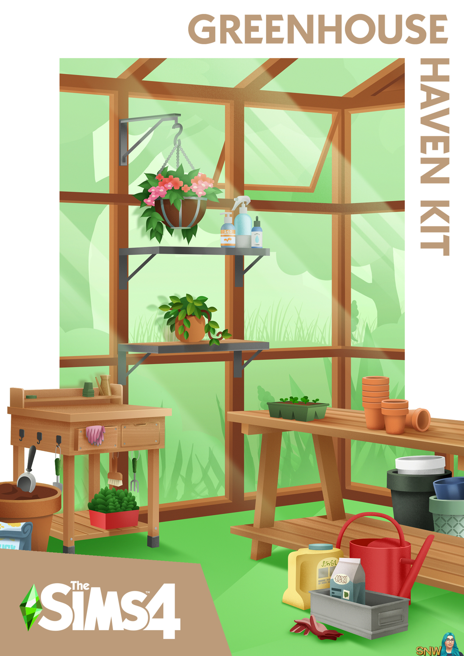 The Sims 4: Greenhouse Haven Kit | SNW | MySimsNetwork.com